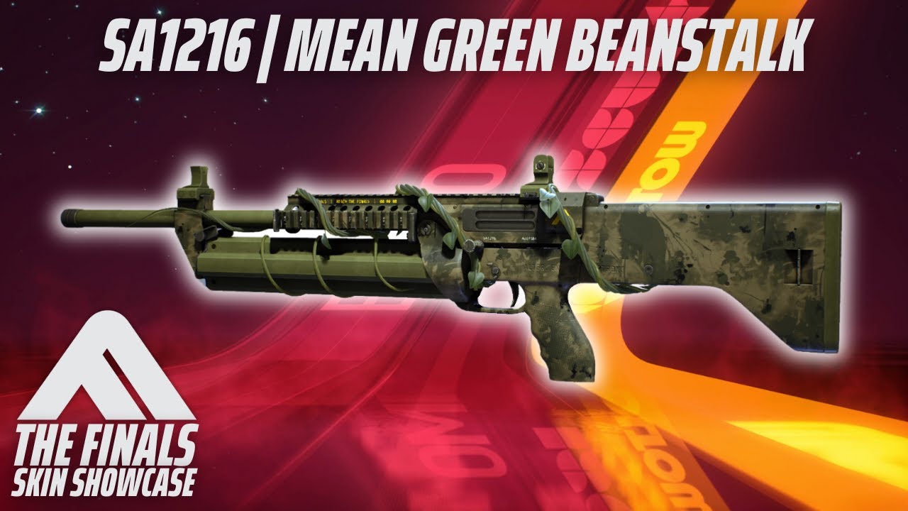 SA1216 MEAN GREEN BEANSTALK Skin Review | The Finals Season 4 Mean ...