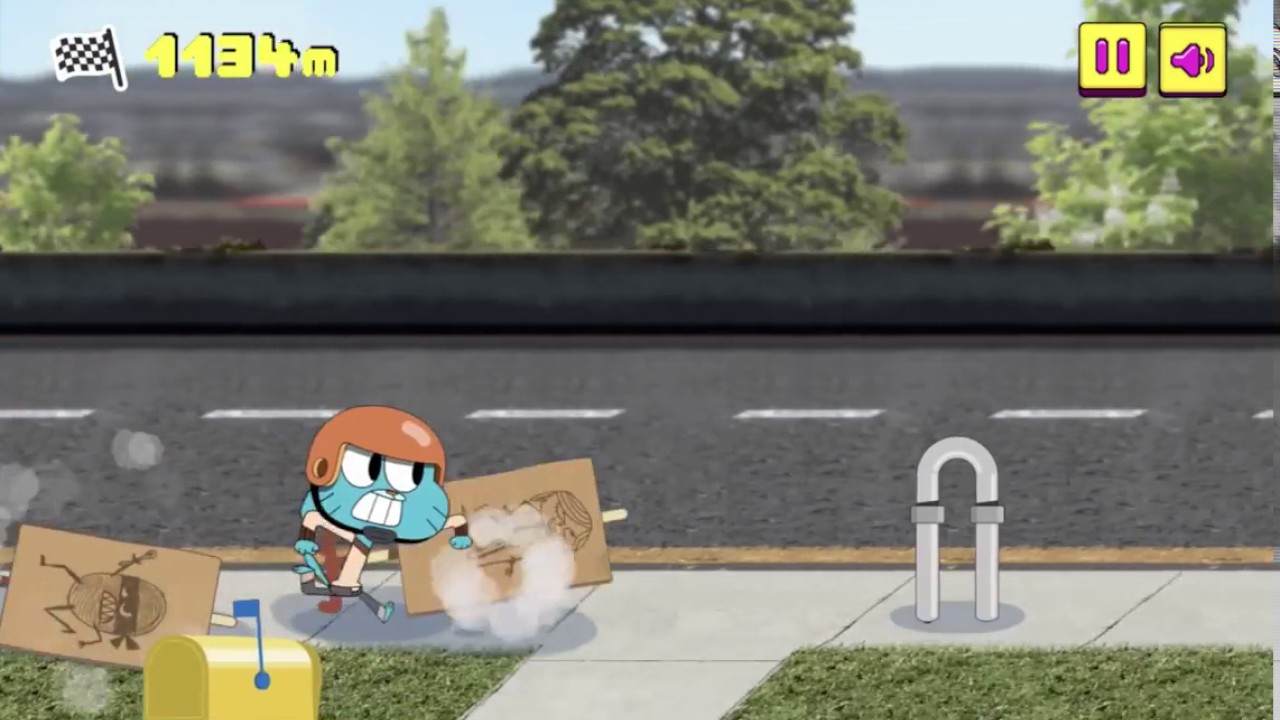 The Amazing World of Gumball: Go Long! Playing Football During Yard ...