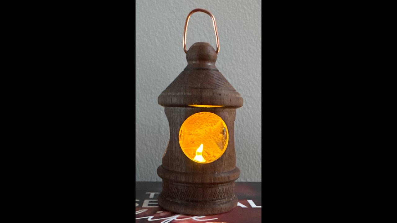 Learn to turn a Lantern, presented by Steve White - YouTube