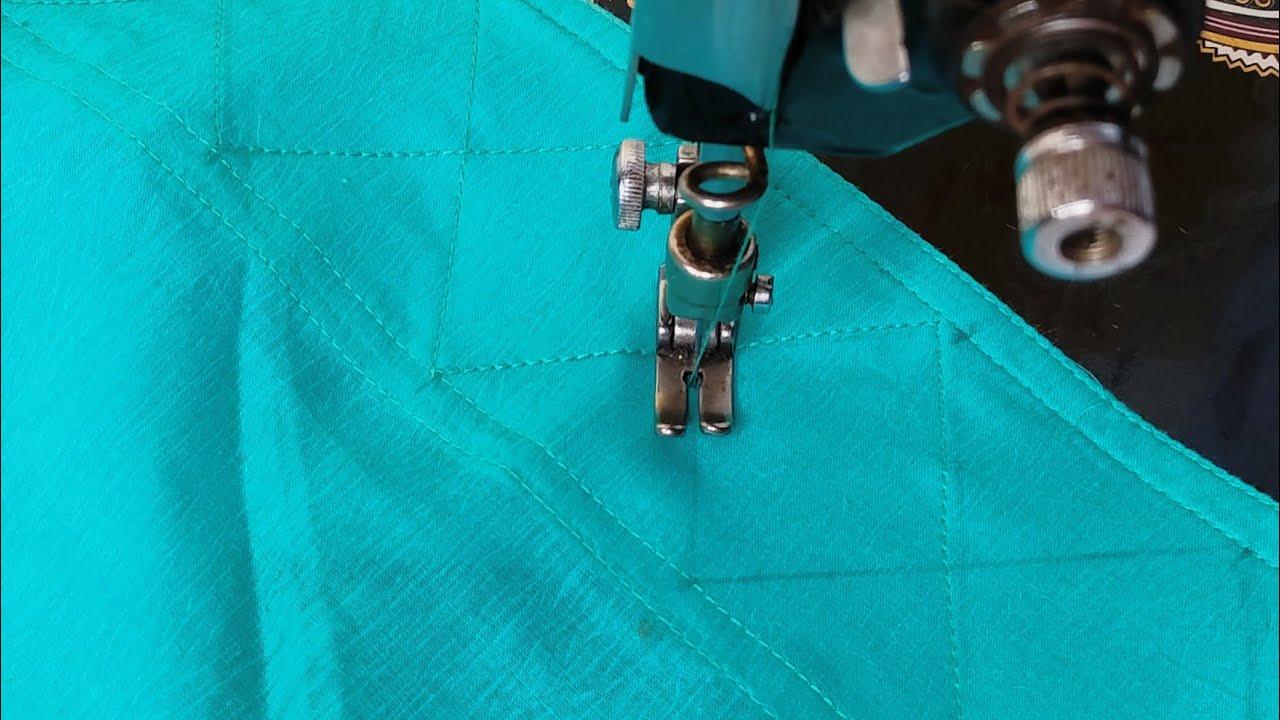 Poncha design for salwar, Latest mohri design, New Poncha design, Easy ...