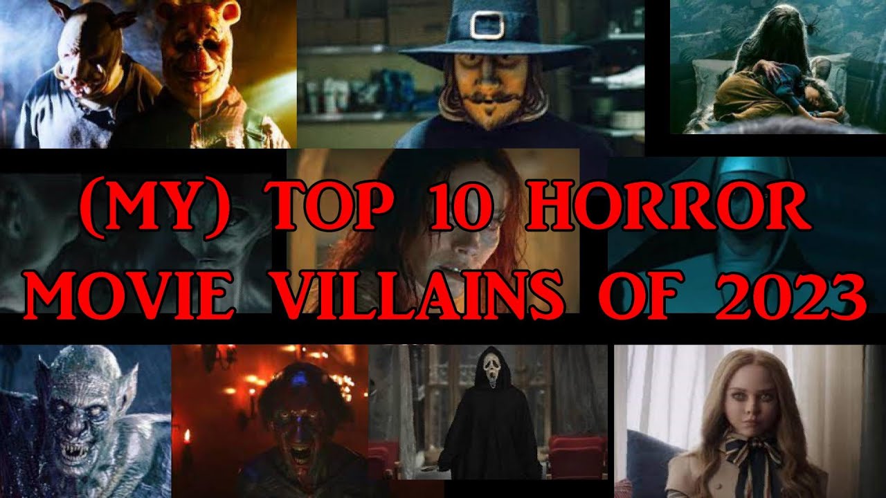 (My) Top 10 Horror Movie Villains Of 2023 - YouTube