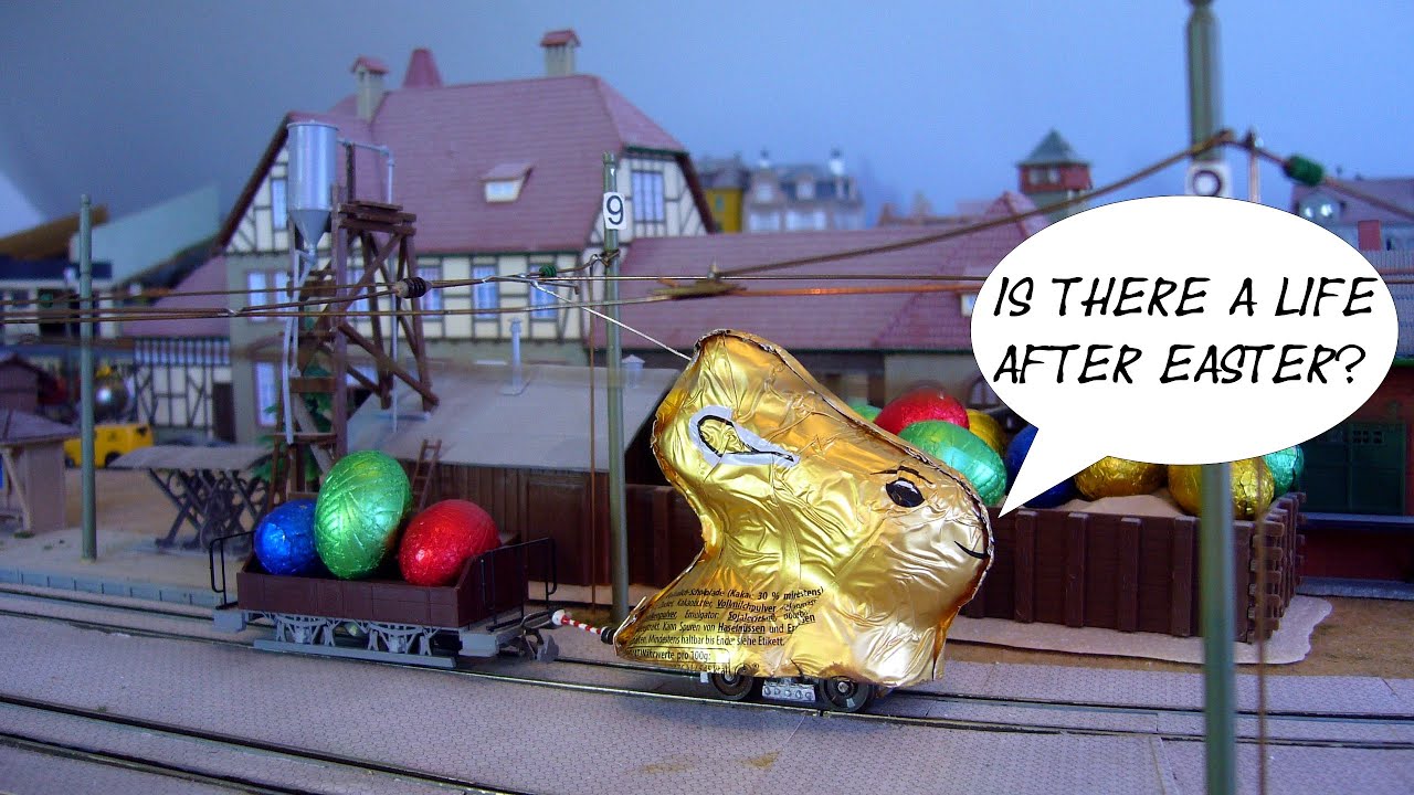 Speedy Easter Bunny delivery service, scale 1:? - YouTube