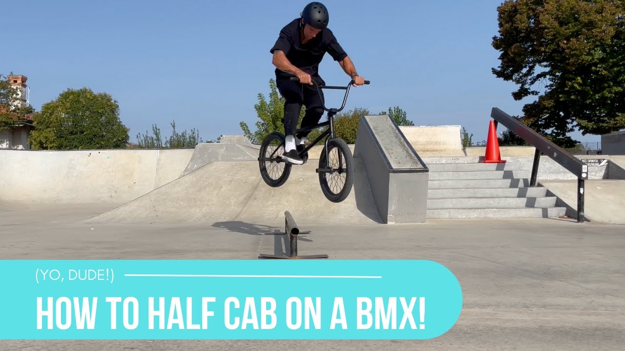 How To Half Cab On A BMX! - YouTube