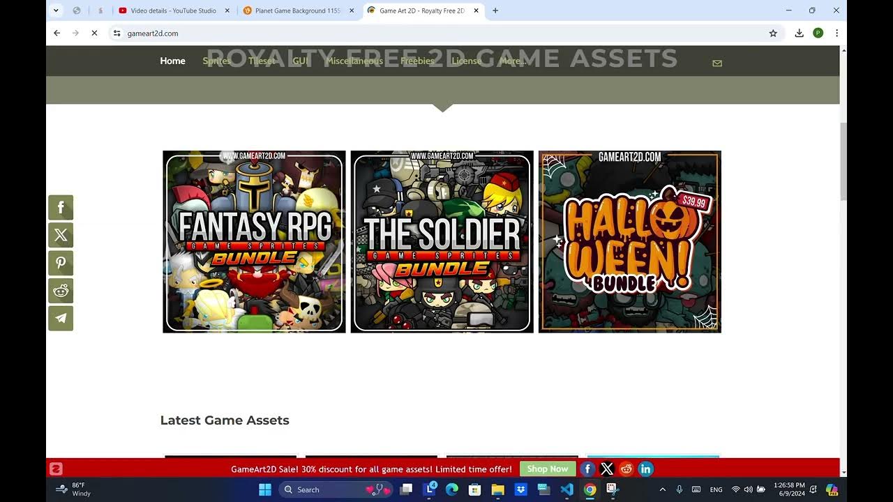 2D Game HTML CSS Java SRIPT - YouTube