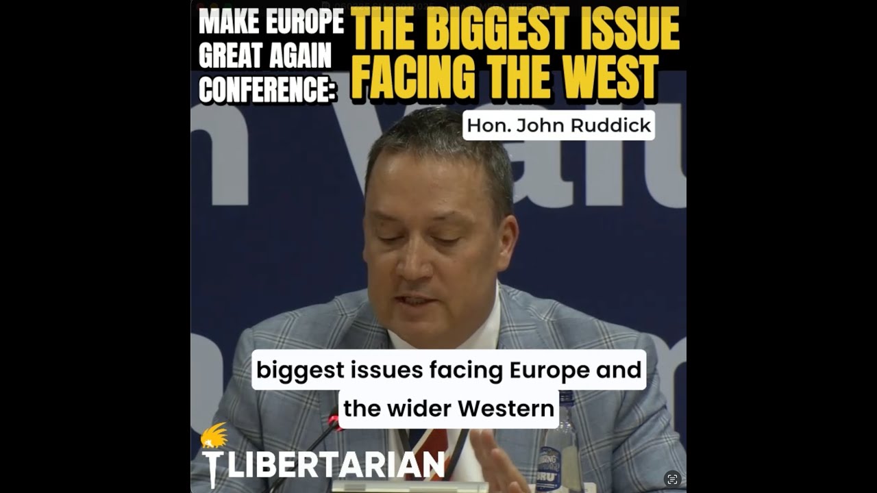 HOW to SOLVE The West's BIGGEST ISSUE | John Ruddick - YouTube