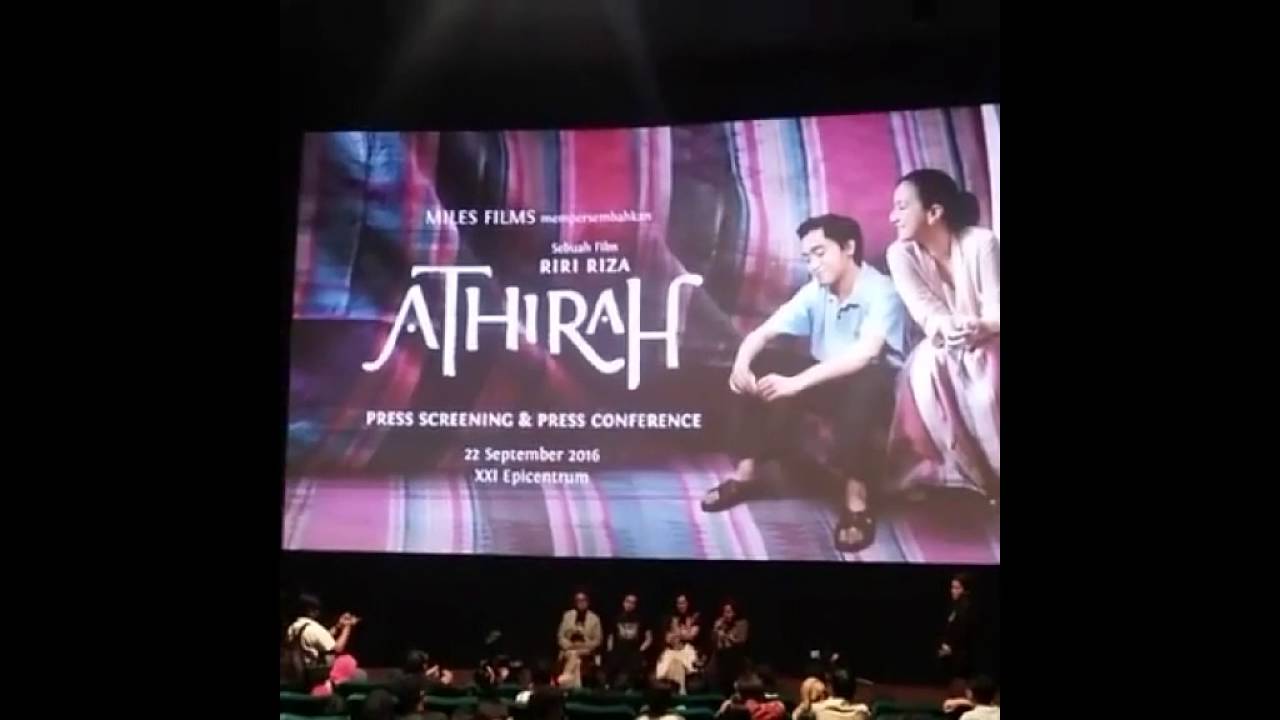 Press screening dan press conference Athirah, sebuah film Riri Riza ...