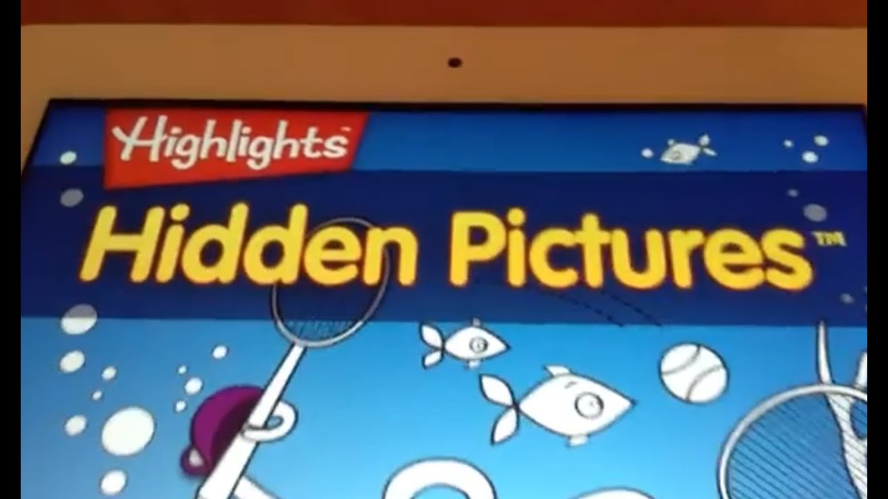 Highlights Hidden Picture Puzzles -- a Quick Look - YouTube