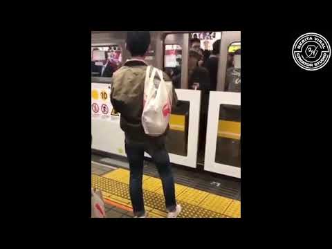 kakek jail di kereta jepang