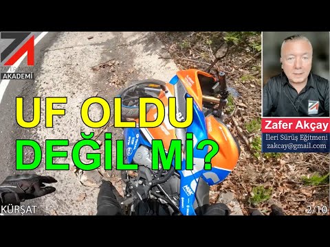 UF OLDU DEĞİL Mİ? | 5Sriders | Motosiklet Kazaları (143)