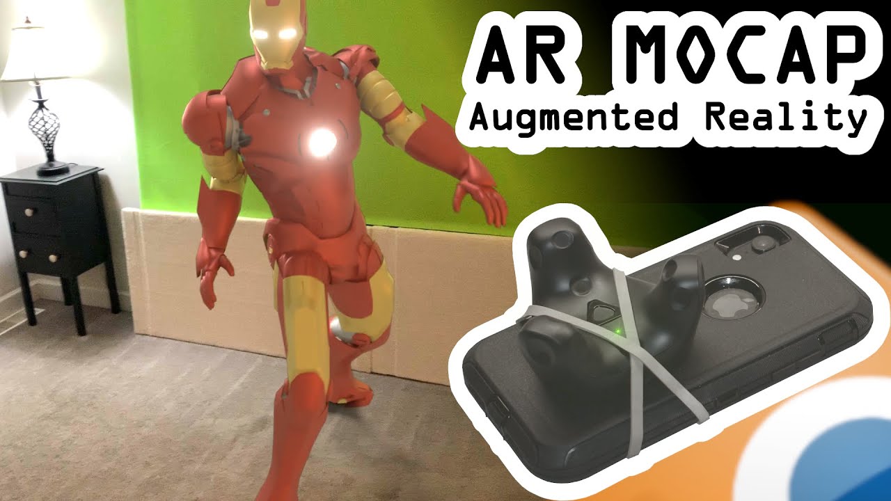 SteamVR Motion Capture - Augmented Reality in Blender - YouTube