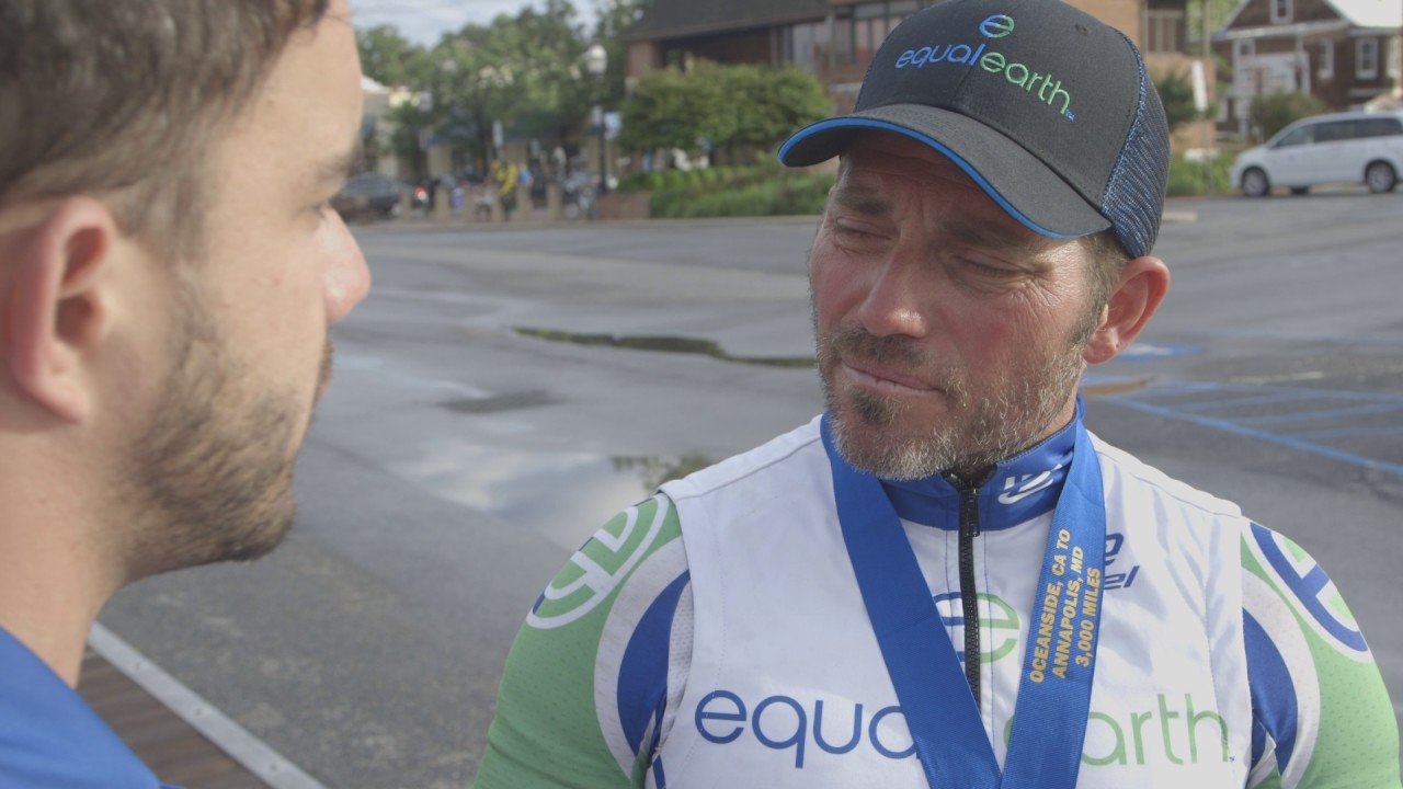 Immediate Post Race Interview for Matt Hoffmann at Race Across America ...