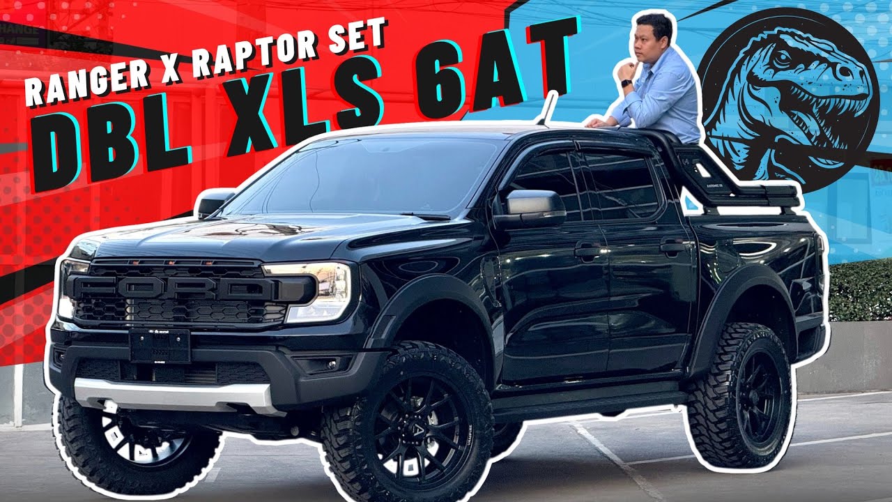 Review Ford Ranger 4 ประตู รุ่น XLS 4x2 6AT มองผ่านๆนึกว่า RAPTOR ...