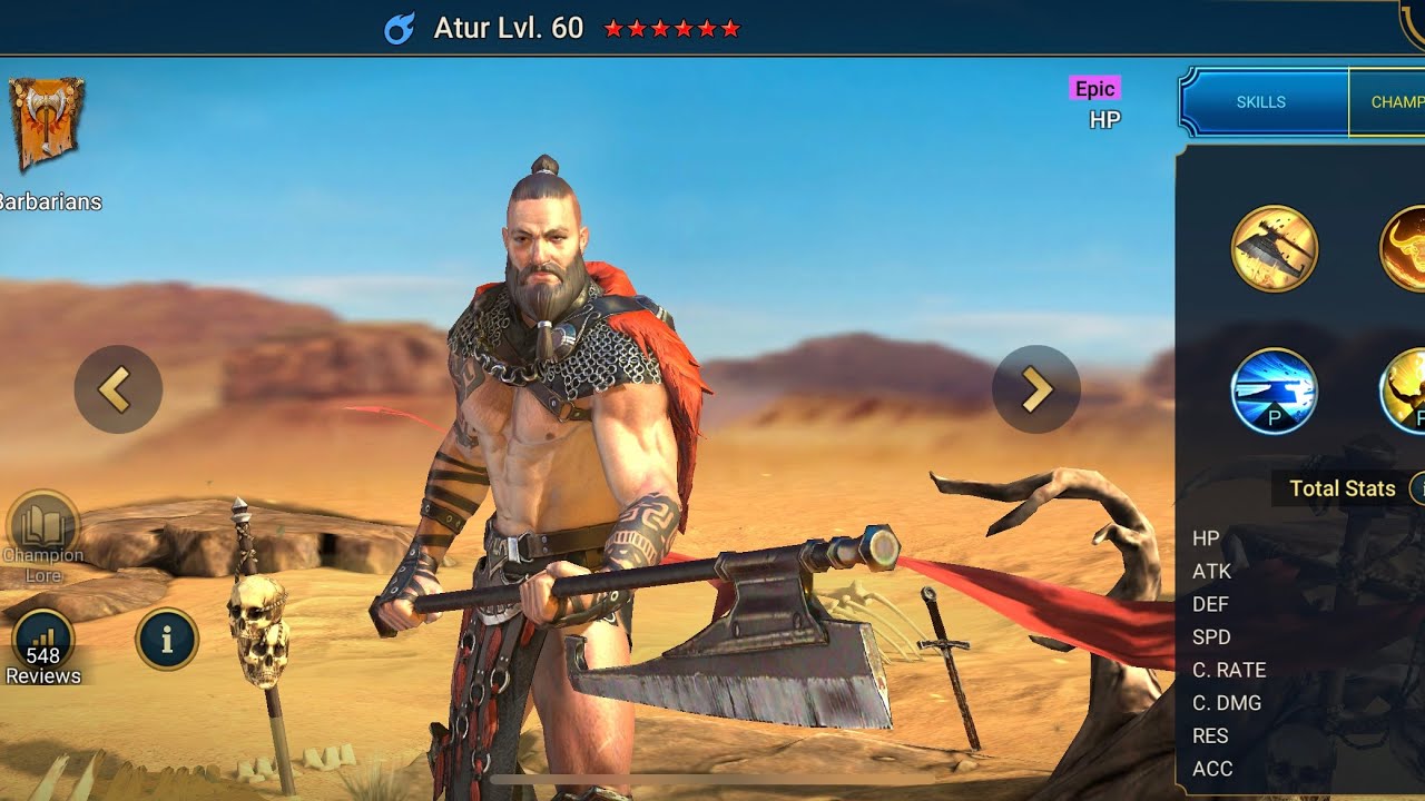 Raid Shadow Legends champion guide Atur an underrated provoker - YouTube