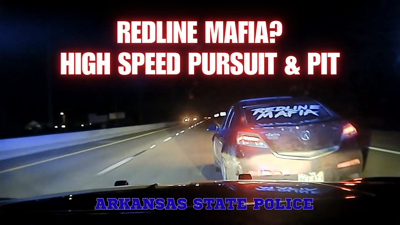 HIGH SPEED PURSUIT (100+ MPH) ends with PIT MANEUVER into concrete wall ...