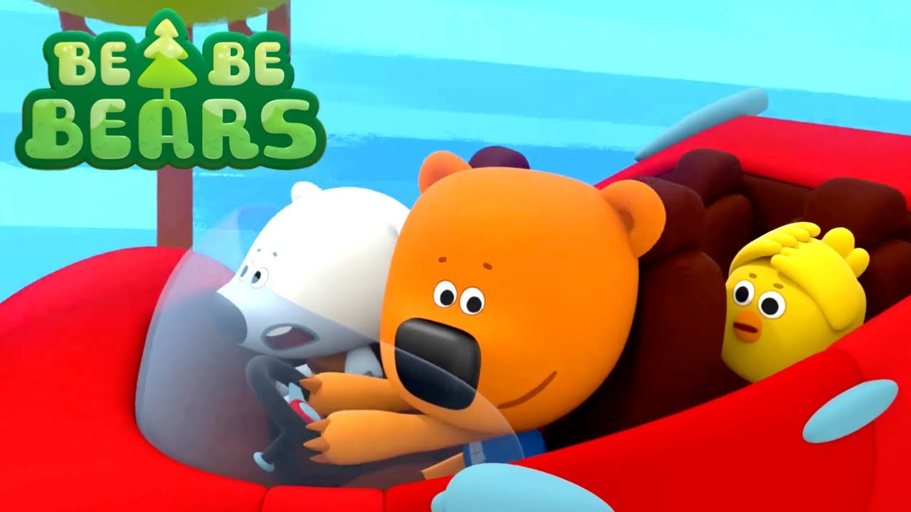 Bjorn and Bucky 🧸 Be Be Bears 🌞 Opposite Day ☀️ Cartoons Collection 💚 ...