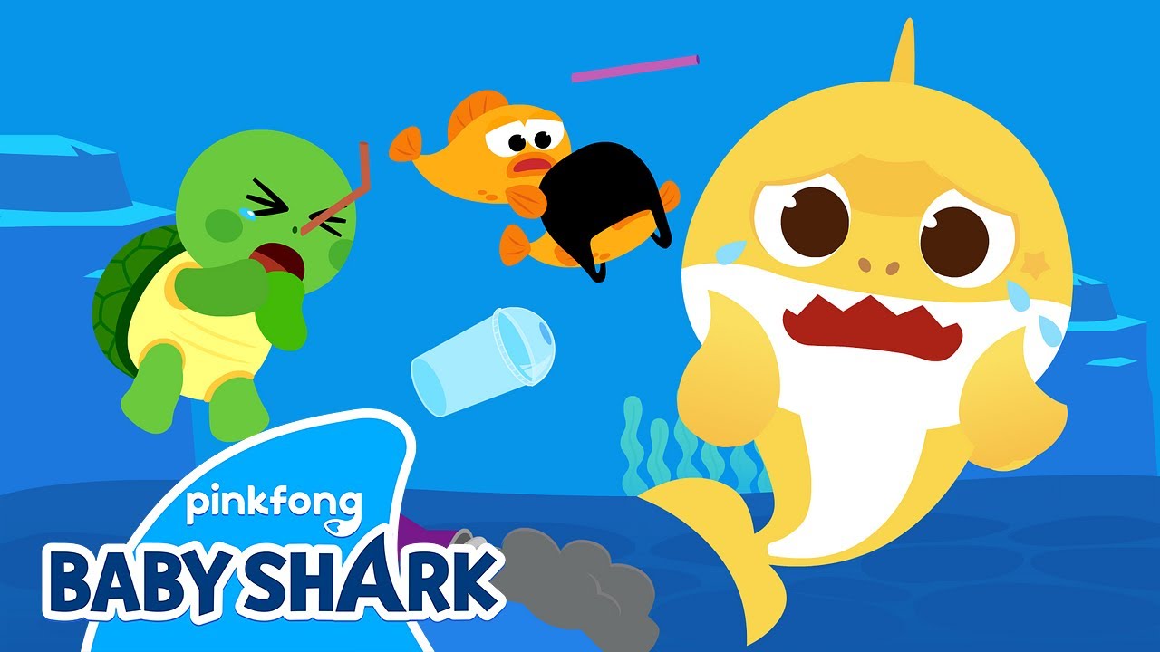 Save the Sea Animals with Baby Shark | Shark Week with Baby Shark ...