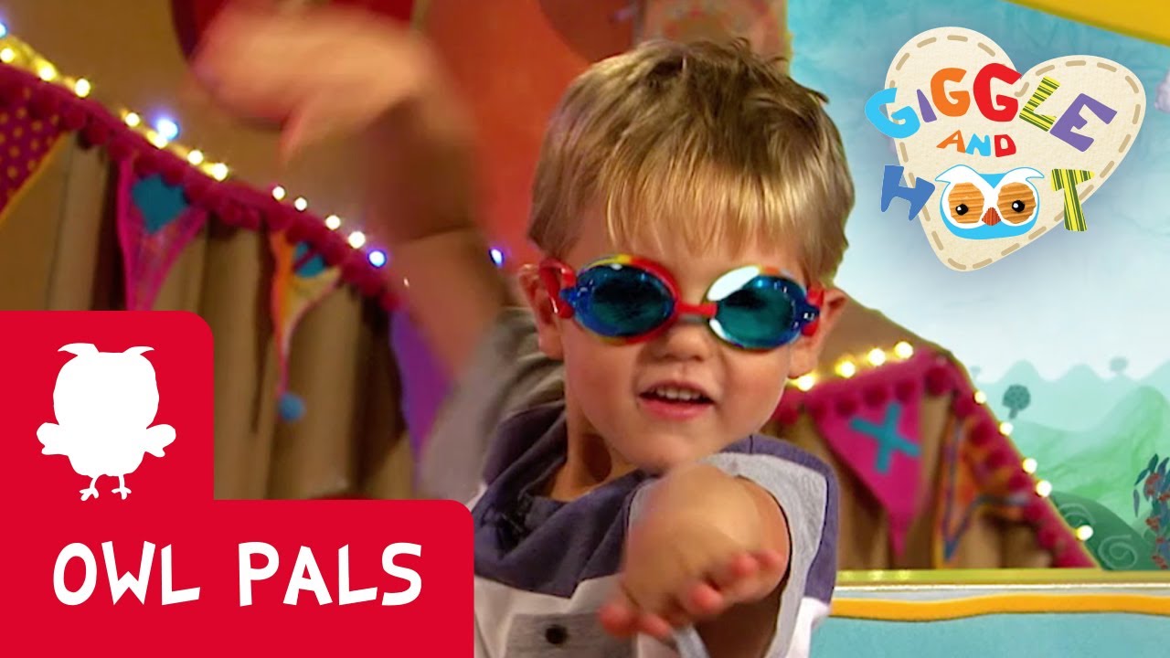 Giggle and Hoot: Swimming! | Owl Pals - YouTube