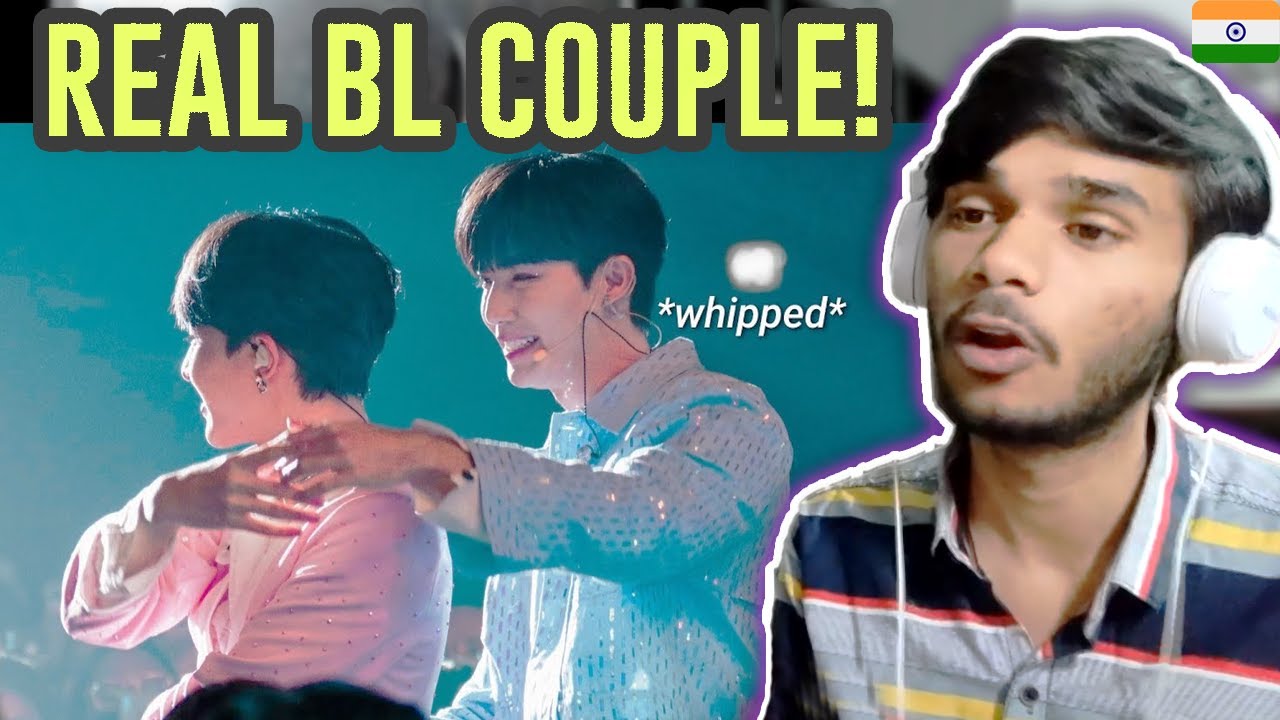 Zee Pruk And Nunew \ BL COUPLE SOFT MOMENTS \ Indian Reaction - YouTube