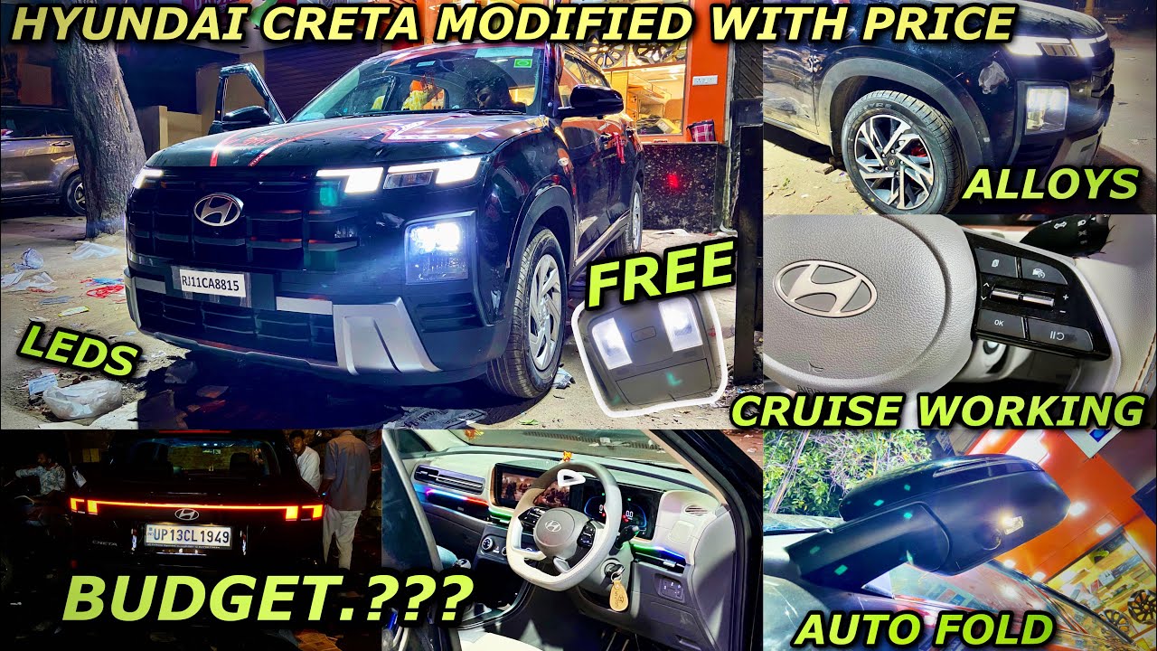 2024 HYUNDAI CRETA BASE MODEL MODIFIED WITH PRICING | CRETA ...
