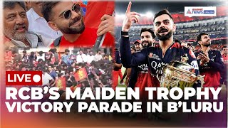Live Ipl 2025 Royal Challengers Bengaluru Team Receives Grand Welcome ...