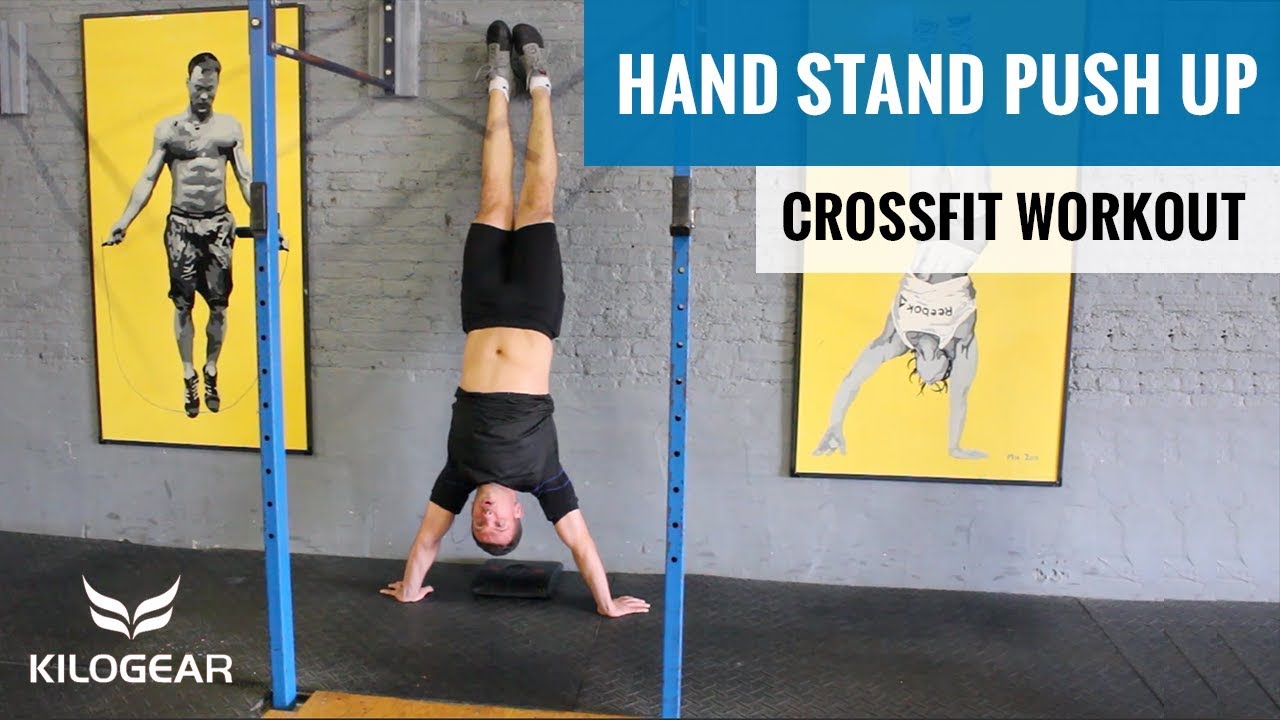 How to Do a Handstand Push-Up | CrossFit Demo with KILOGEAR Weighted ...