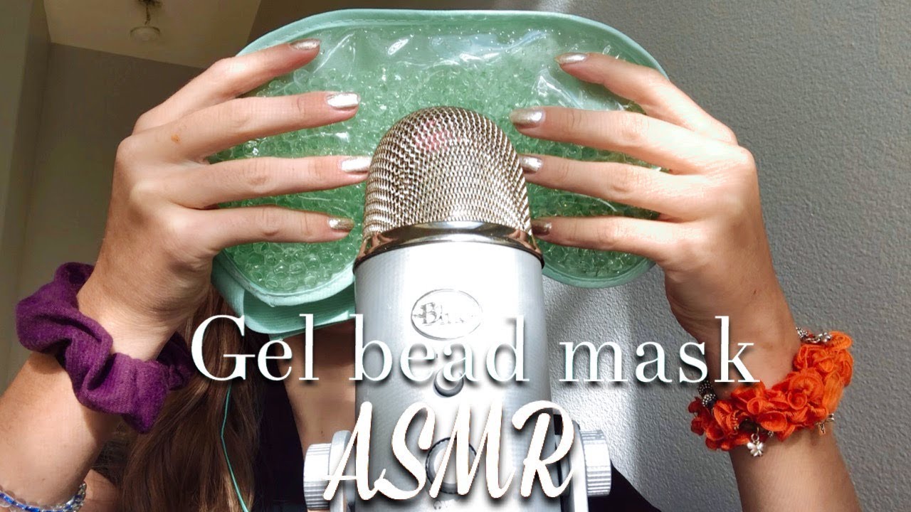 ASMR Gel Bead Mask Massage 💚 - YouTube