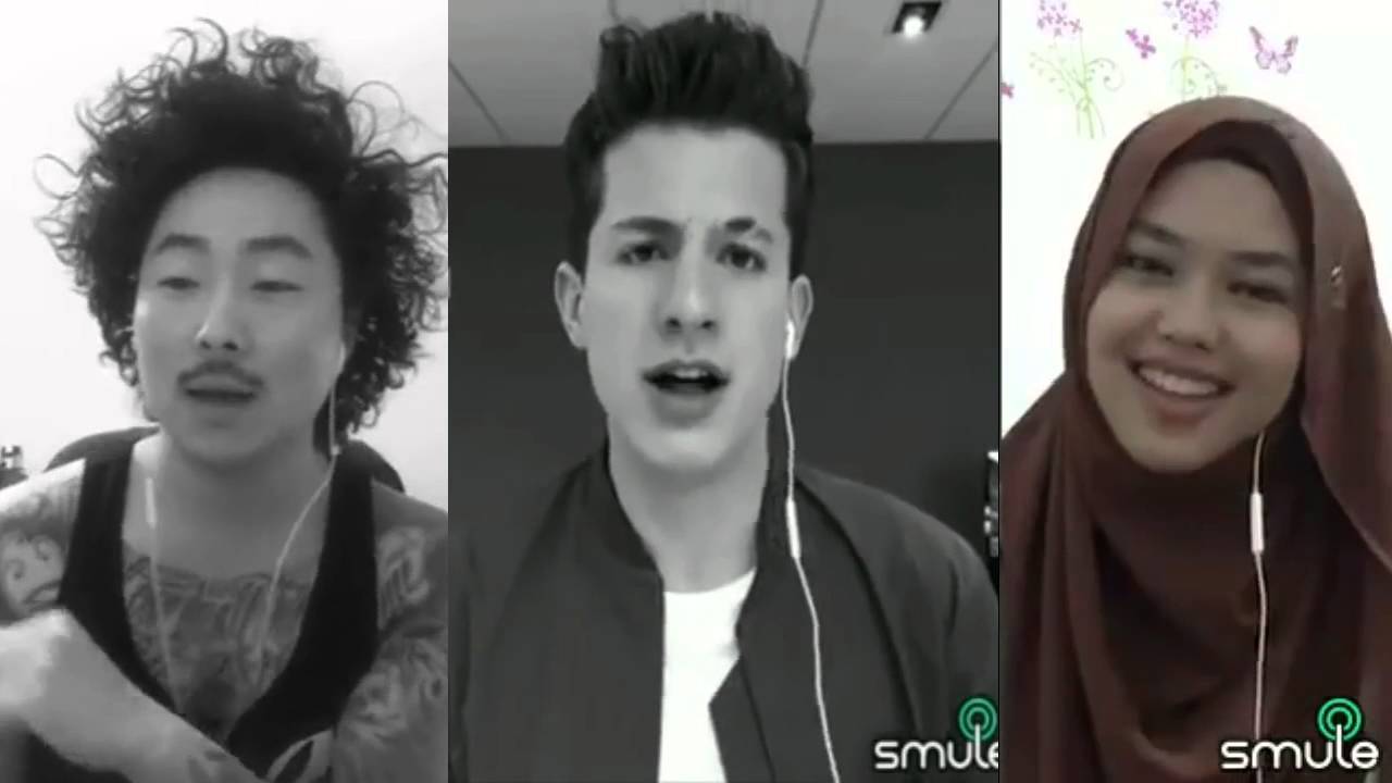 Charlie Puth - One call away duet with amazing guys | Smule sing app ...