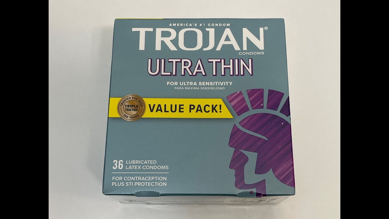 Trojan Ultra Thin Condoms Unboxing! - YouTube