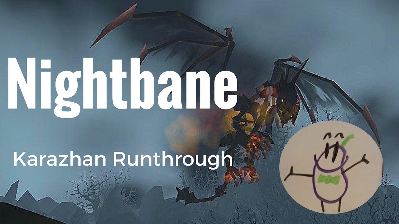 Nightbane Mount Speedrun - MM Hunter POV - Return to Karazhan - Legion ...