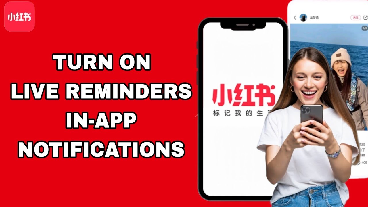 How To Turn On Live Reminders In-App Notifications On REDnote App ...