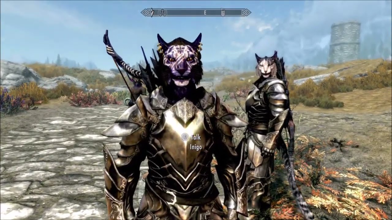Inigo And Erik Briefly Discuss Inigo's Tail (Skyrim: Special Edition ...