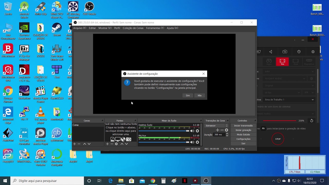 Como criar vídeos com o OBS Studio - YouTube