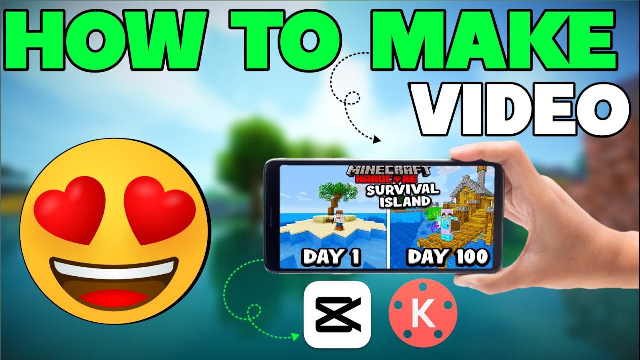How to Make MINECRAFT 100 Days Video in Android|MINECRAFT 100 DAYS ...