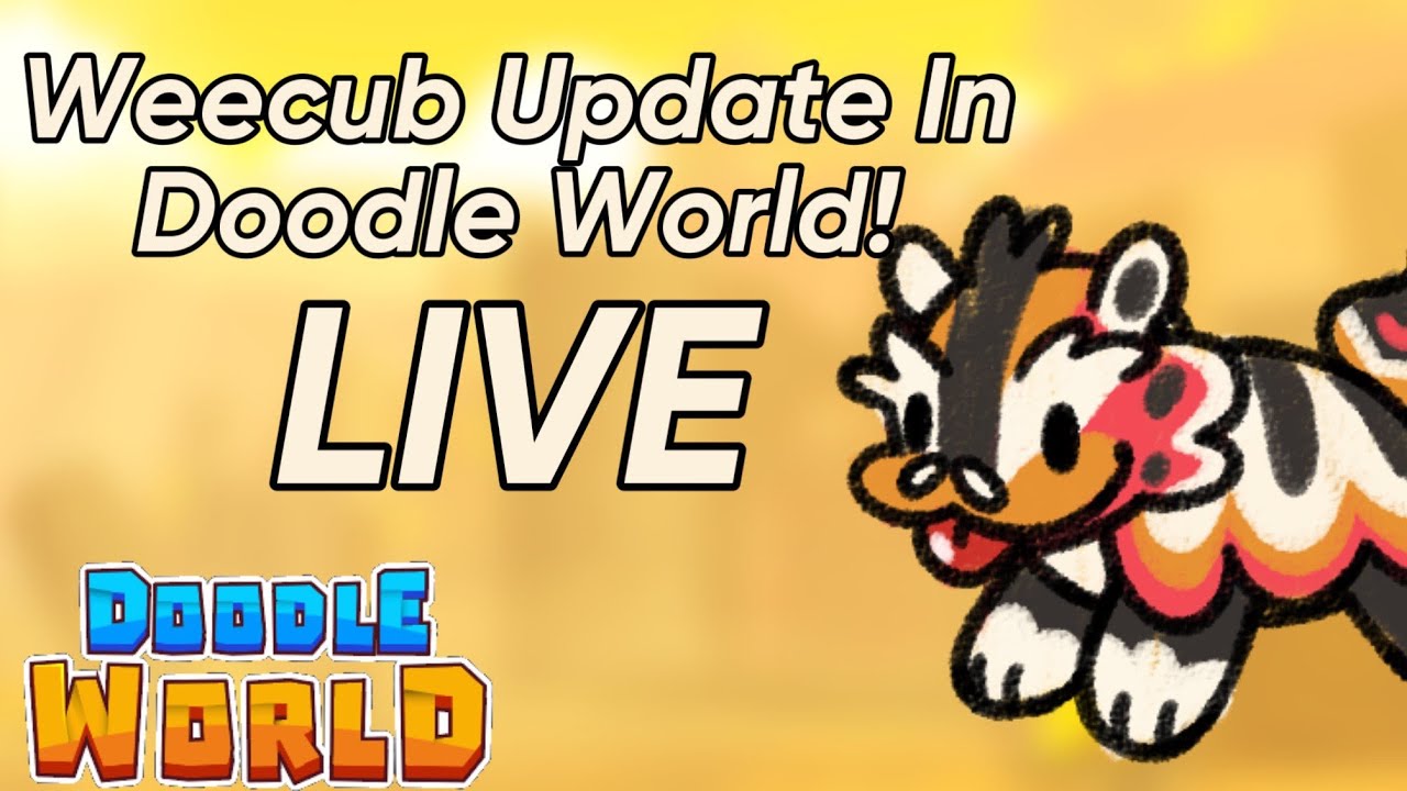 New Weecub Update!!! Misprints, Skins & Tints! Doodle World LIVE - YouTube
