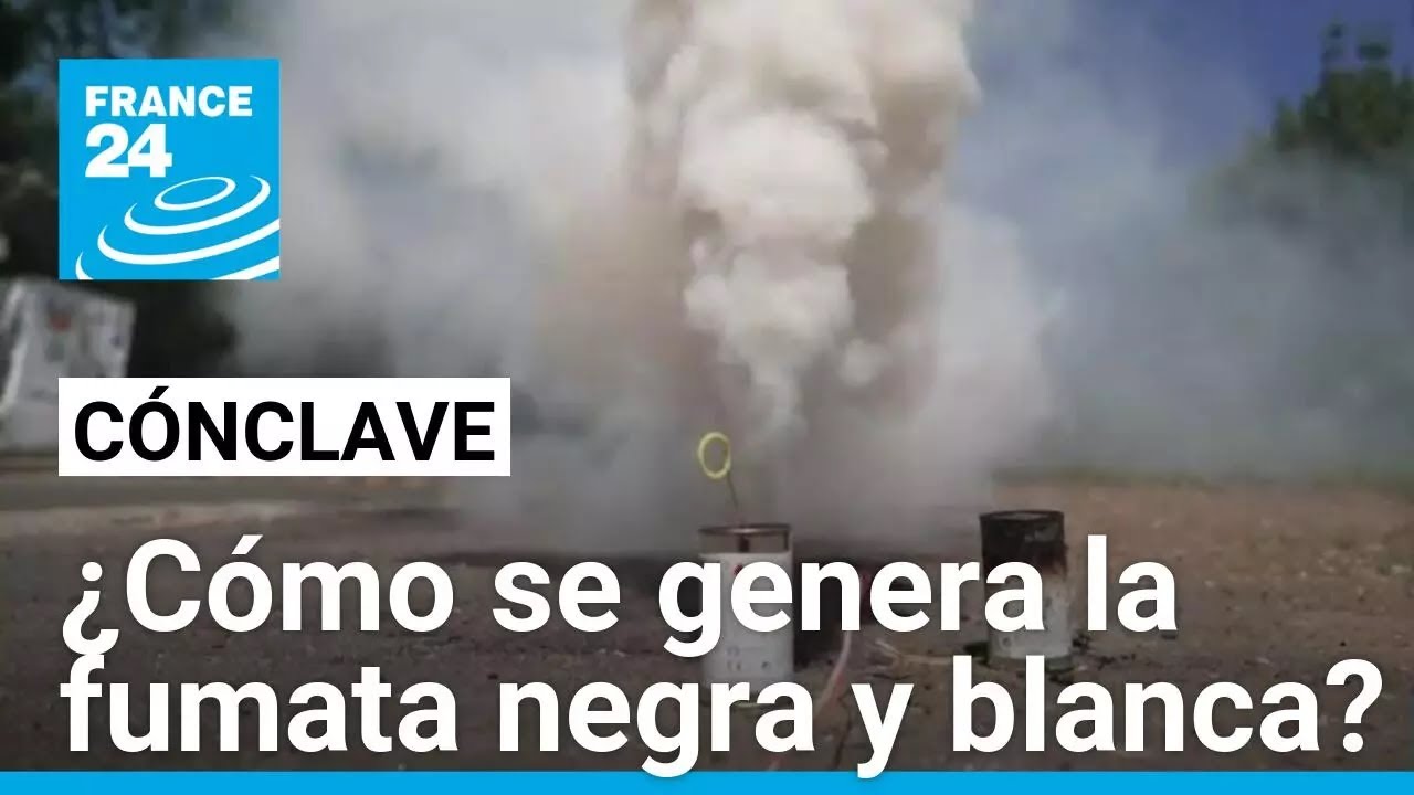 ¿Cómo se crea el humo negro y blanco que se usará en el cónclave ...