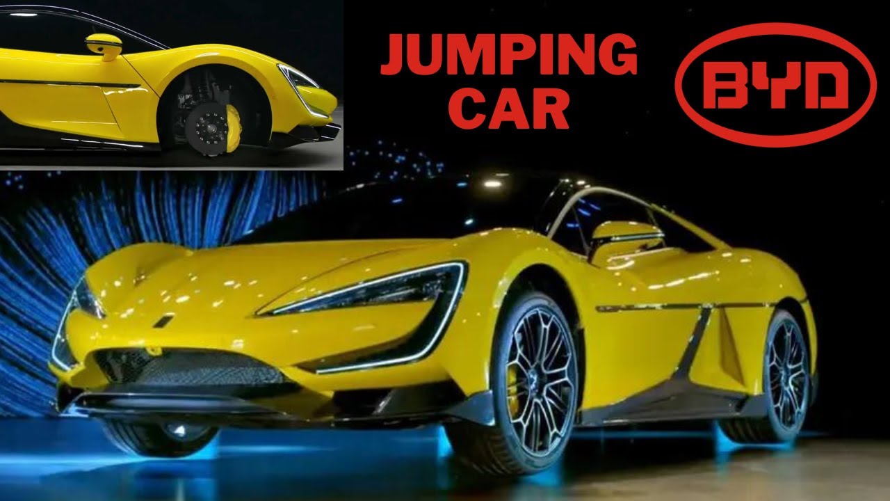 1100 hp BYD YangWang U9 EV | Jump & Driving on Three Wheels - YouTube