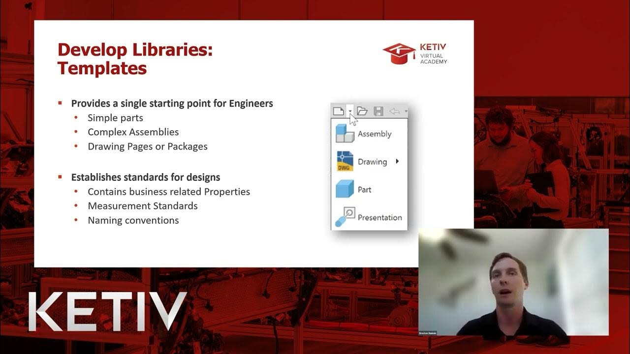 Develop Templates Libraries | 2D to 3D Transition - YouTube