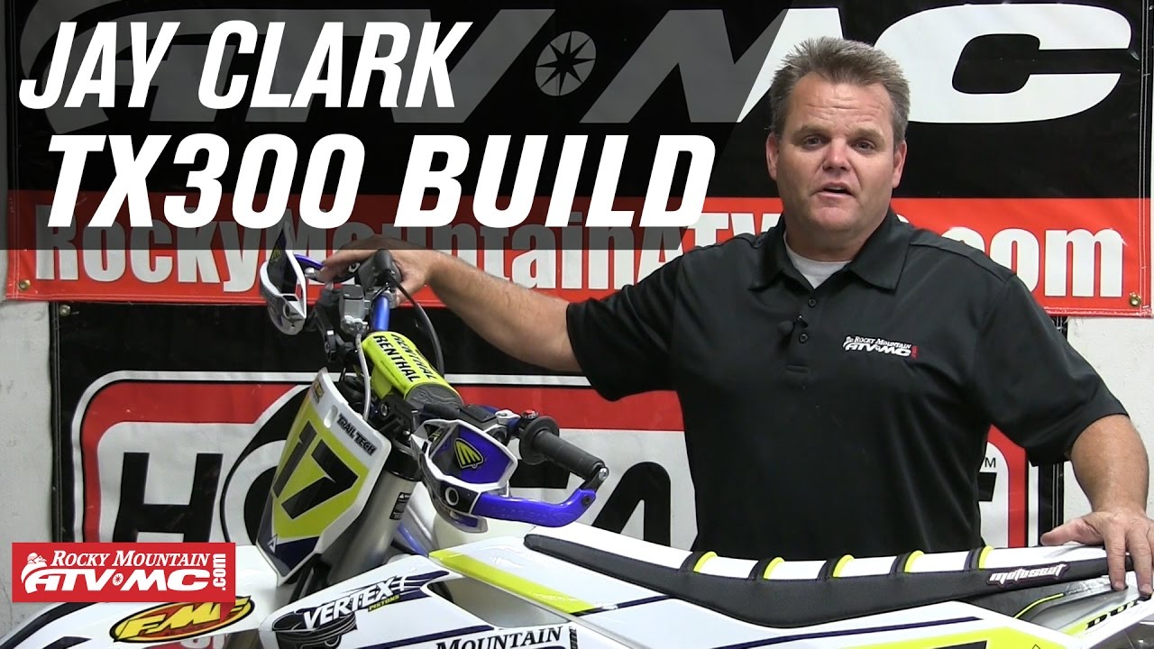 Jay Clark's 2017 Husqvarna TX 300 Bike Build - YouTube