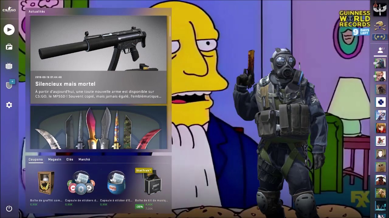 CS:GO - Custom Main Menu - Steamed Hams - YouTube