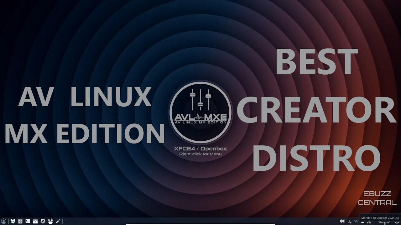 AV Linux MX Edition - The Best Creator Distro Available! PERIOD - YouTube