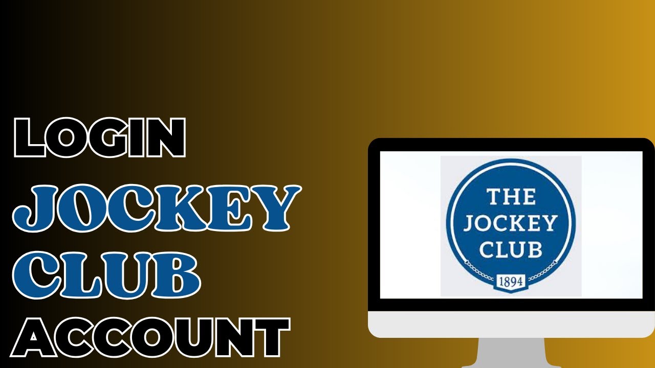 How To Login To Jockey Club Account - YouTube