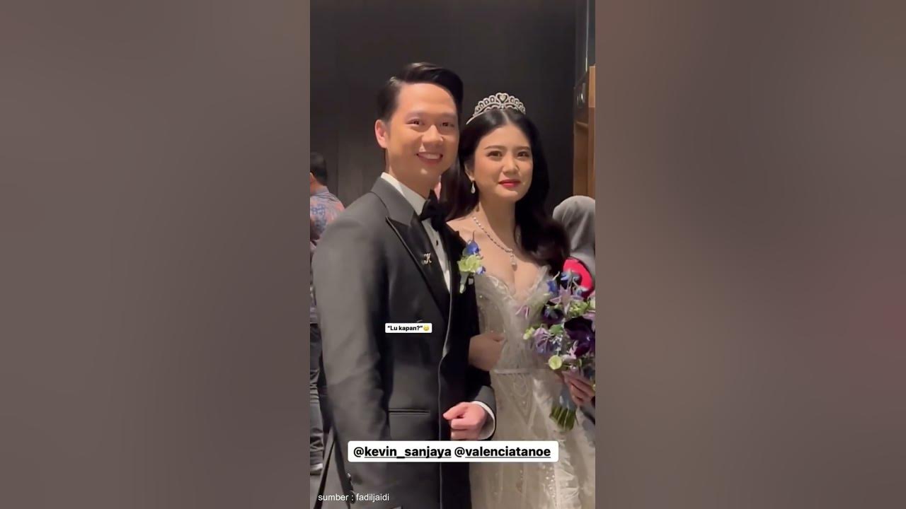 MOMEN RESEPSI PERNIKAHAN KEVIN SANJAYA DAN VALENCIA TANOESOEDIJO DI JAKARTA DAY 1 & DAY 2 - YouTube
