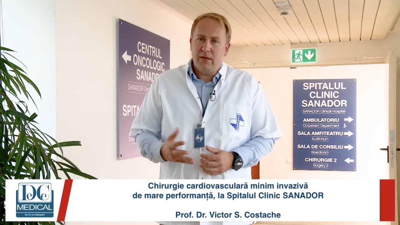 Chirurgie cardiovasculară minim invazivă de mare performanță, la ...