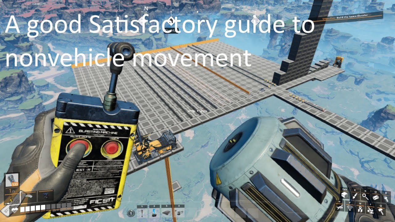 Satisfactory Nonvehicle Movement Guide - YouTube