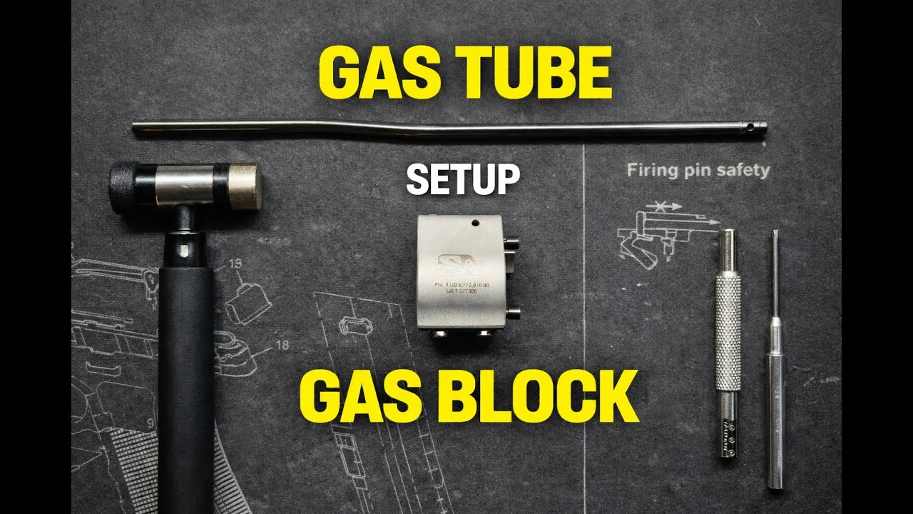 Gas Tube In Gas Block Installation - Right Tools Make All The ...