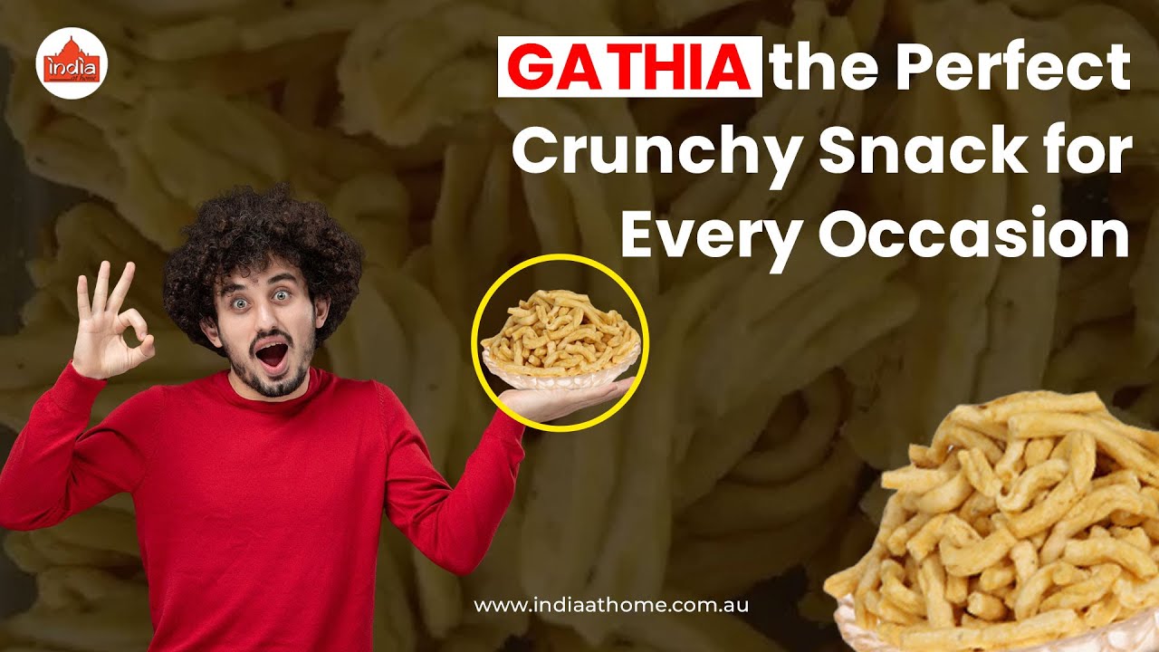 Gathia - The Perfect Crunchy Snack for Every Occasion! - YouTube