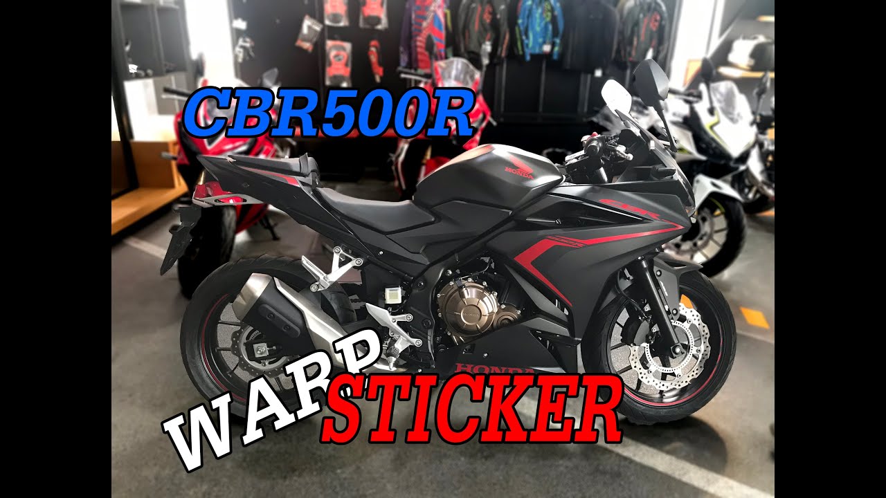 EP.5 Wrap Sticker CBR500R 2019 เตรียมตัวหุ้มสติกเกอร์ จะออกมาหน้าตาเป็น ...