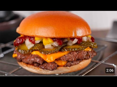 How to make smash burger (2x) by @HowToBasic - YouTube