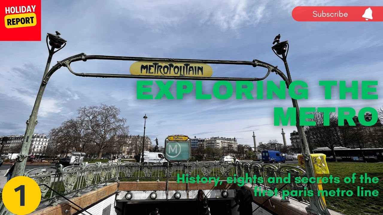 Exploring Paris by Metro - Line 1 - YouTube