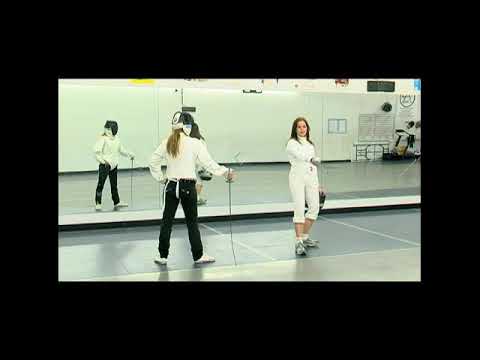 Semicircular Parry in Foil Fencing - YouTube